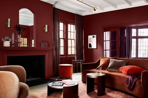 BORDEAUX FOR THE WALLS OF THE HOUSE: TIPS - Blog CasaOmnia